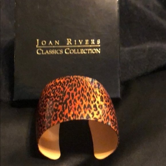 Joan Rivers | Jewelry | Joan Rivers Jaguar Animal Print Cuff Bracelet ...